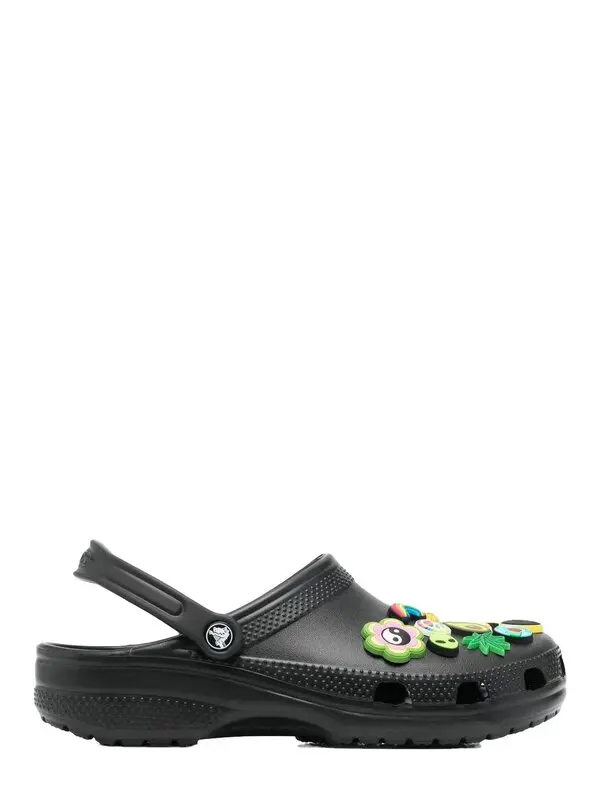 CROCS Classic Multi-charm Sandals - Black