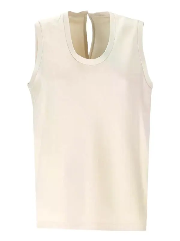 Carven Cut-out Top - Neutrals