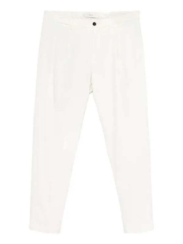 BRIGLIA 1949 Straight-leg Trousers - White