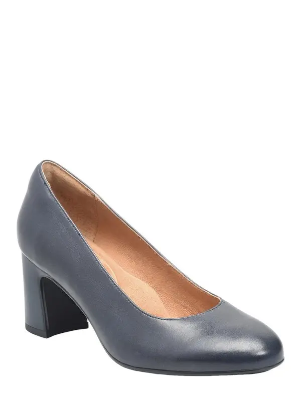 SOFFT Pumps With Block Heel - Sky Navy
