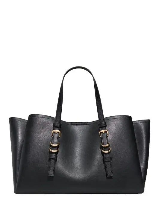 Aldo Faux Leather Tote - Black