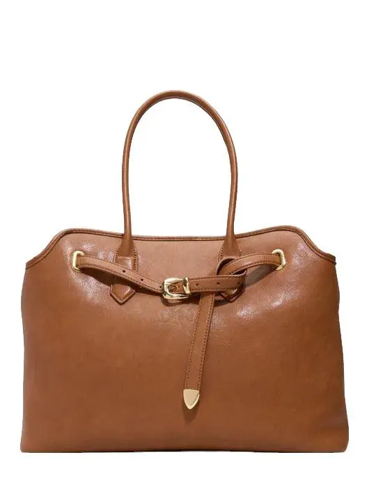 Aldo Eevangeliaax Faux Leather Tote - Tan