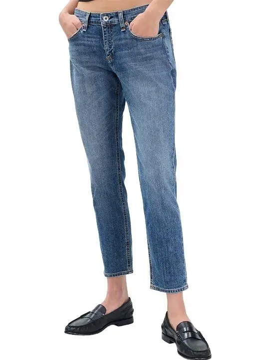 Rag & Bone Dre Low Rise Slim Boyfriend Jeans - Julienne