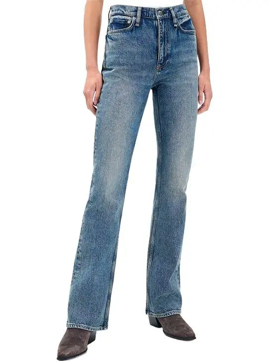Rag & Bone Peyton High-waist Bootcut Jeans - Caswell