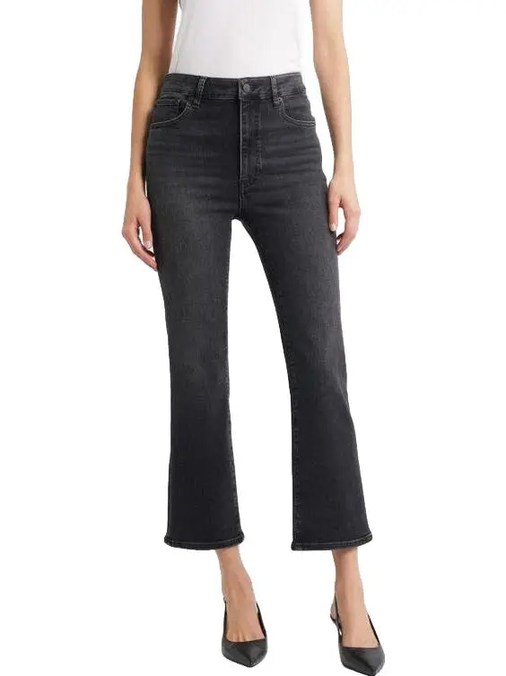 FRAME The Reboot High Waist Ankle Bootcut Jeans - Starship