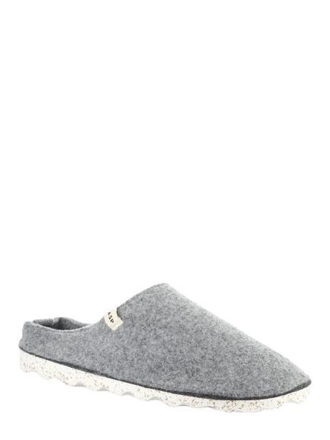 Fly London Natura Wool Felt Mule - Concrete