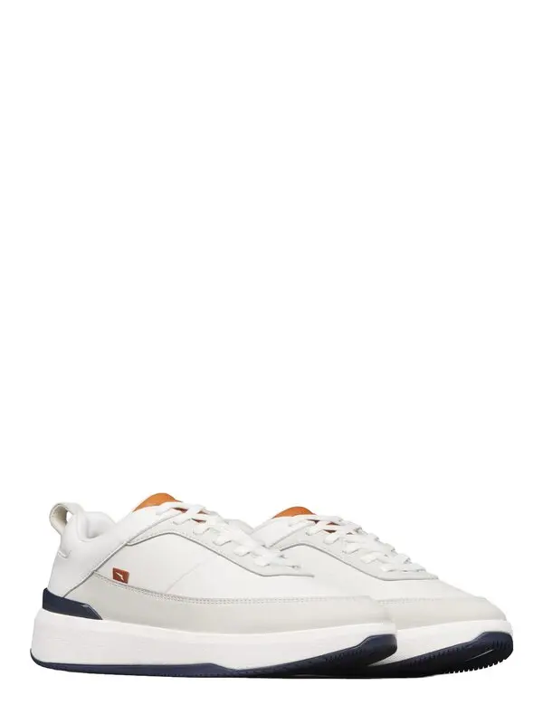 Wolf & Shepherd Baller Sneaker - White Multi Leather