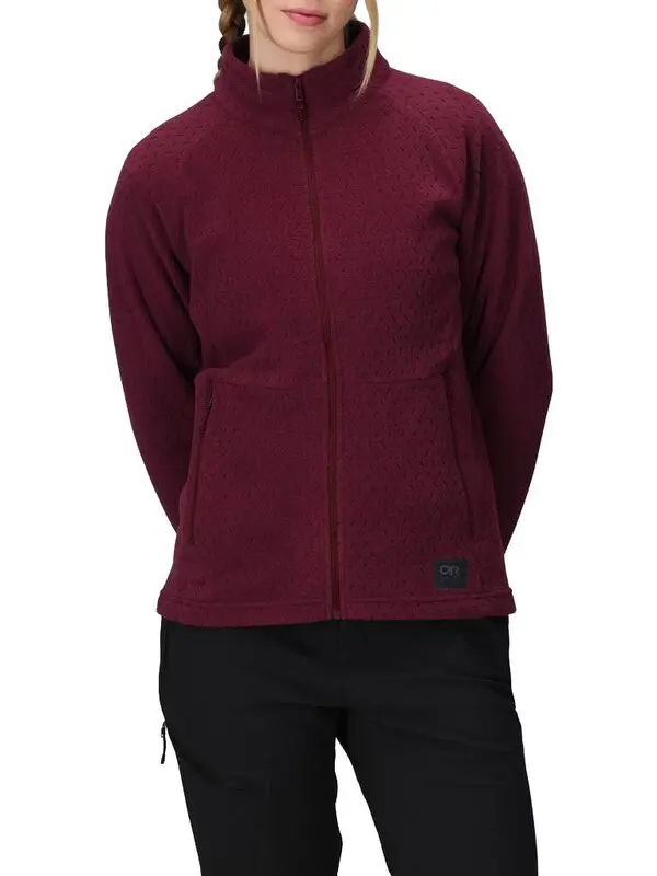 OUTDOOR RESEARCH Trail Mix Xt Fleece Jacket - Winterberry