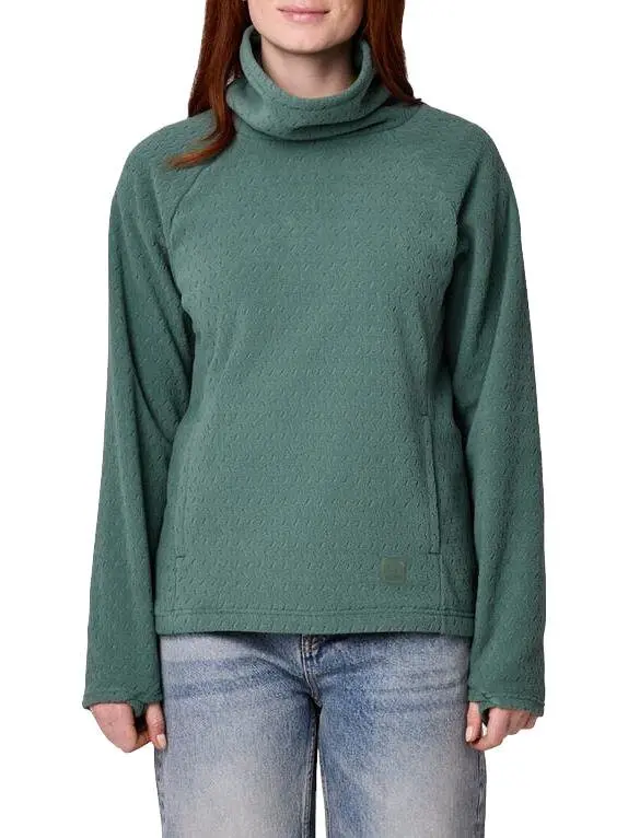 OUTDOOR RESEARCH Trail Mix Xt Fleece Cowl Neck Top - Malachite