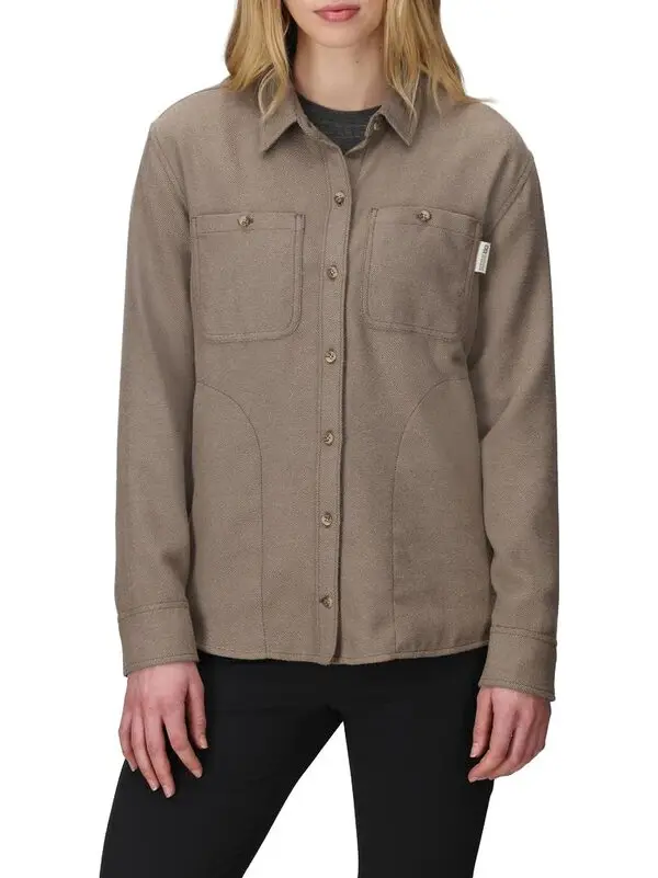 OUTDOOR RESEARCH Feedback Flannel Twill Overshirt - Sable