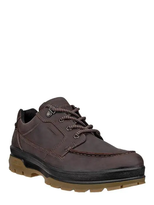 Ecco Track Waterproof Moc Toe Derby - Coffee
