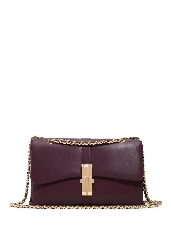 Aldo Aliciee Faux Leather Convertible Crossbody Bag - Bordo
