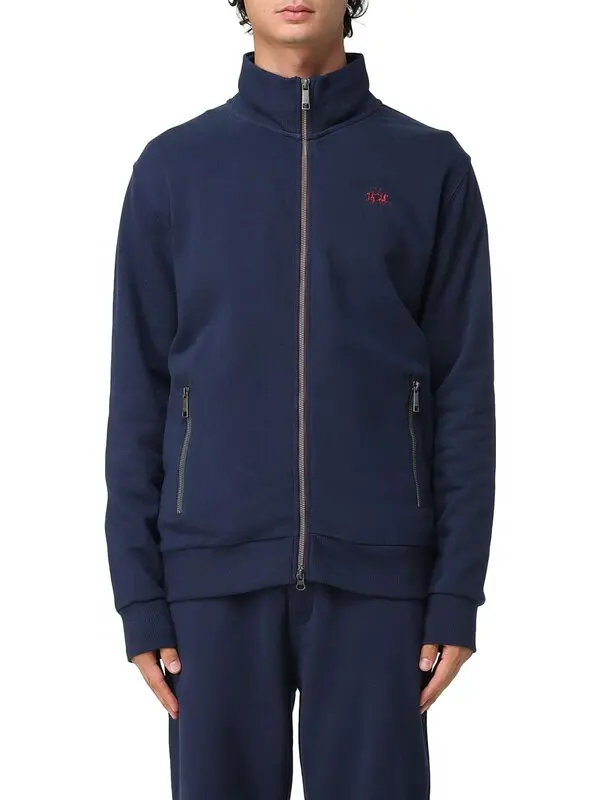 LA MARTINA Full Zip Sweatshirt - Blue