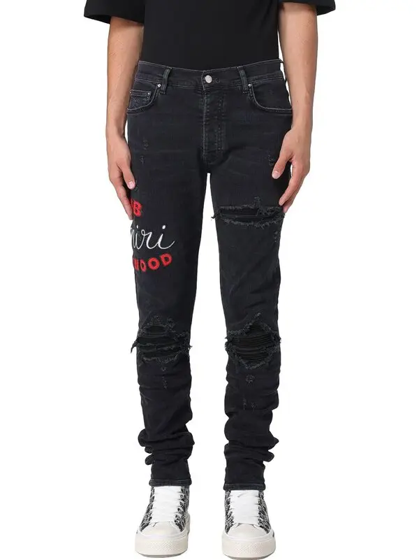 Amiri Ripped Jeans - Black