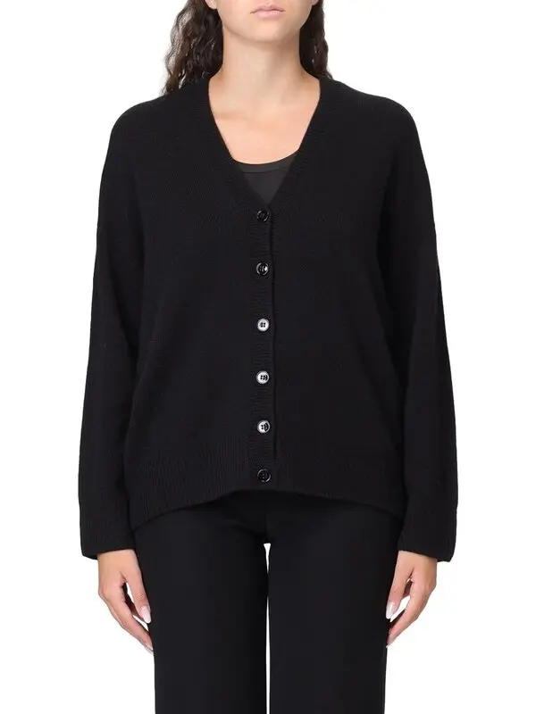 Emporio Armani V-neck Cardigan - Black