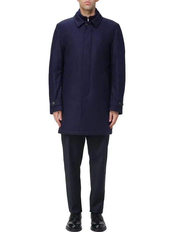 FAY Coat - Indigo