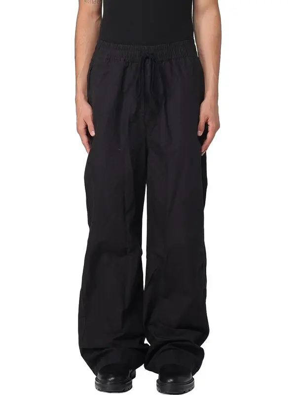 THOM KROM Wide Leg Pants - Black