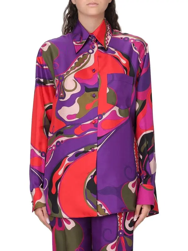 Emilio Pucci Shirt - Fuchsia
