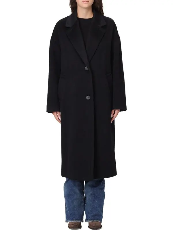 GOLDEN GOOSE Tailored Coat - Black