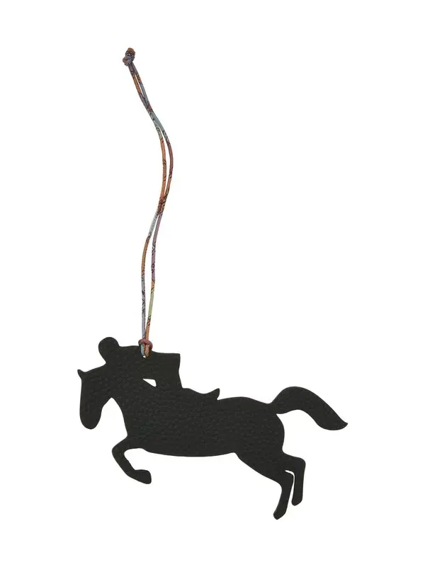 Hermès Horse Jockey Petit H Charm - Multi