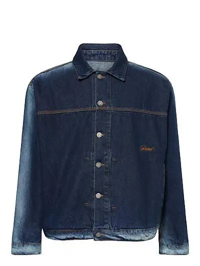 RASSVET Shadow Wash Denim Jacket - Blue