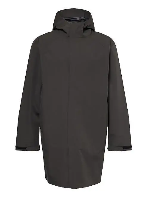 HIKING PATROL Arc 3l Hooded Shell Coat - Charcoal Black