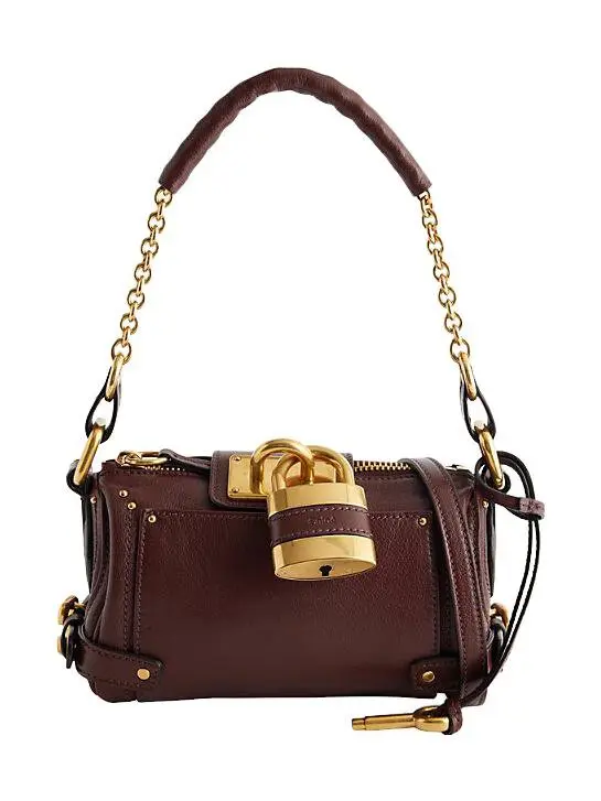 Chloé Paddington Small Leather Cross-body Bag - Crafty Brown