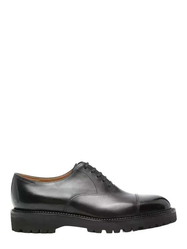 John Lobb Council Leather Oxford Shoes - Black