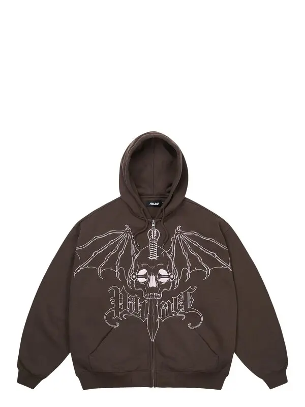 PALACE Wingspan Triple Stitch Hood 'fox - Brown