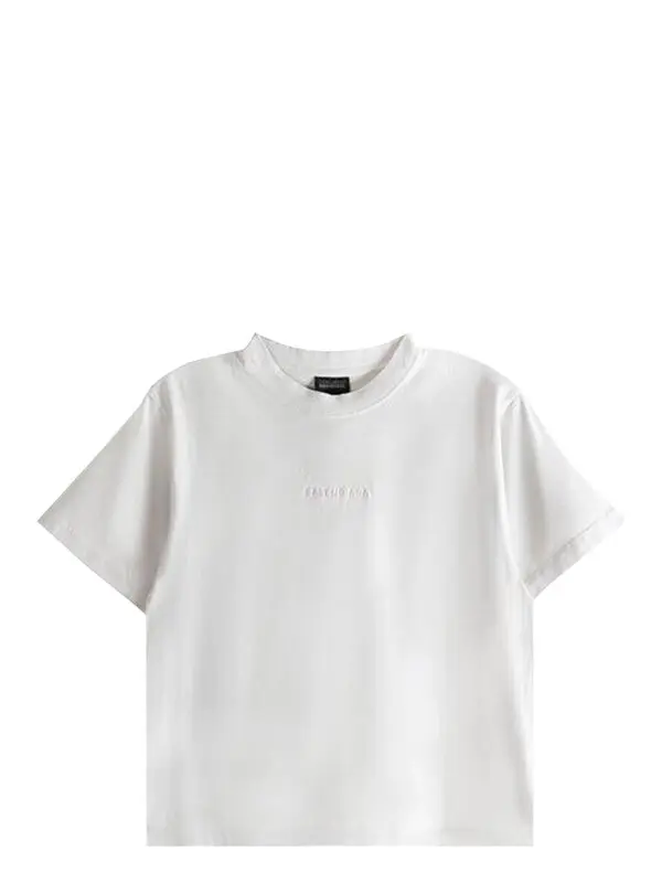 Balenciaga Medium Fit T-shirt - White