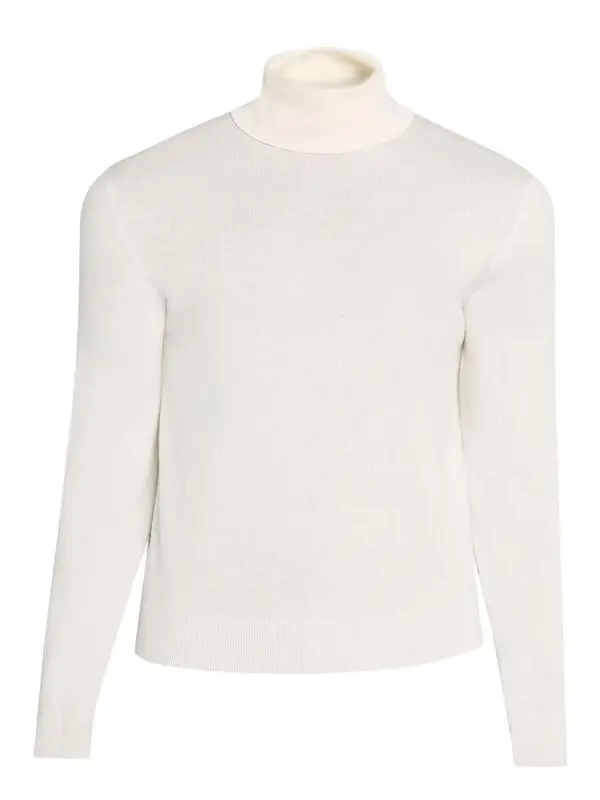 Ralph Lauren Cashmere Slim-fit Turtleneck Sweater - Classic Cream