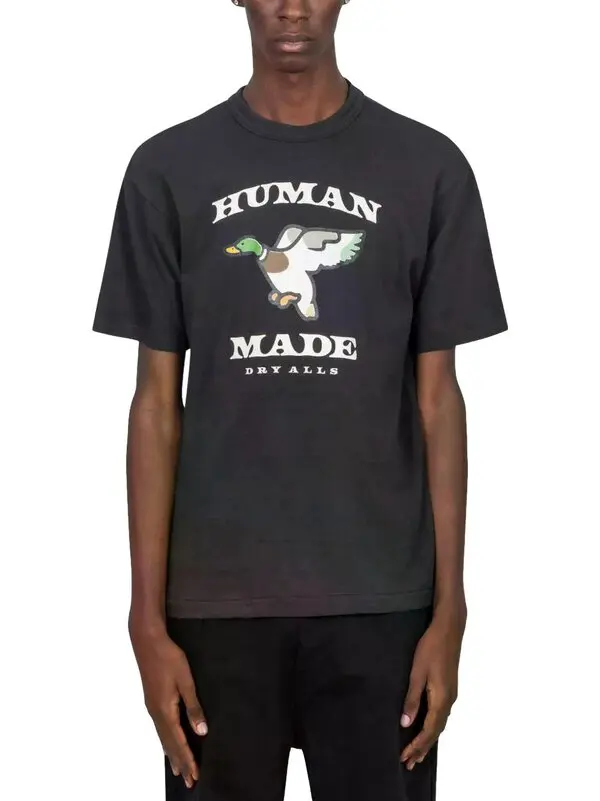 HUMAN MADE Graphic-print T-shirt - Black