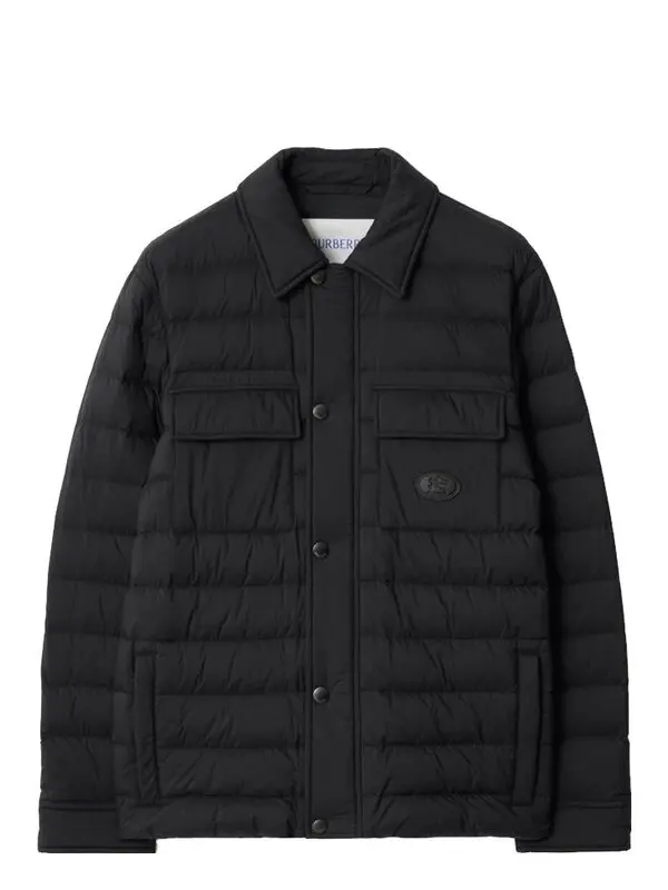 Burberry Nylon Padded Overshirt - Black