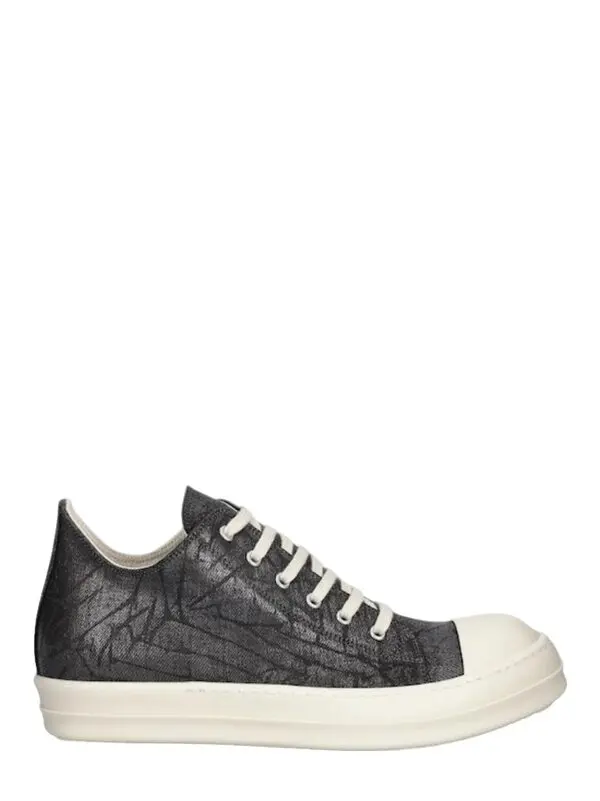 Rick Owens Lido Low Sneakers - Grey/cracked/pearl