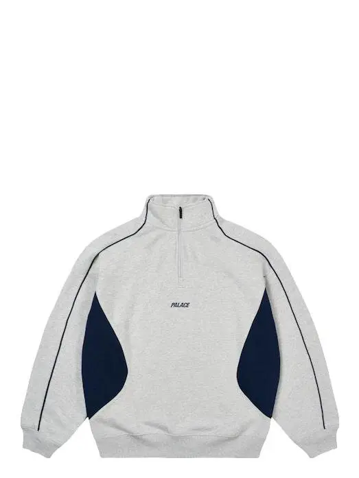 PALACE Inserto 1/4 Zip - Grey Marl