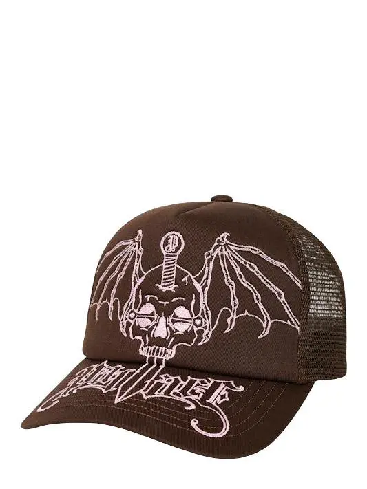 PALACE Evil Trucker Hat - Fox