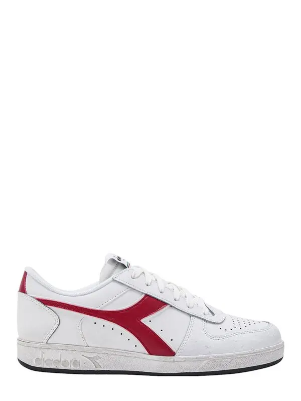DIADORA Magic Basket Low Iconain Sneakers - White/chili Red