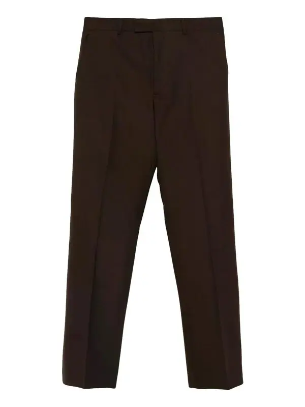 SUNFLOWER Straight-leg Trousers - Brown