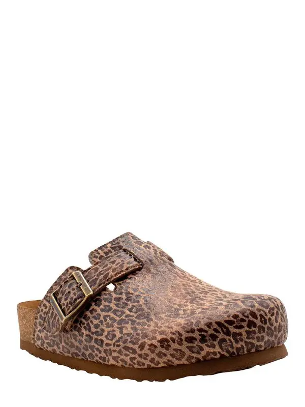VOLATILE Pumpkin Clog - Leopard