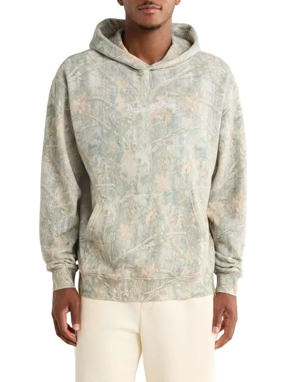 MUSEUM OF PEACE & QUIET Embroidered Camo Hoodie - Camouflage