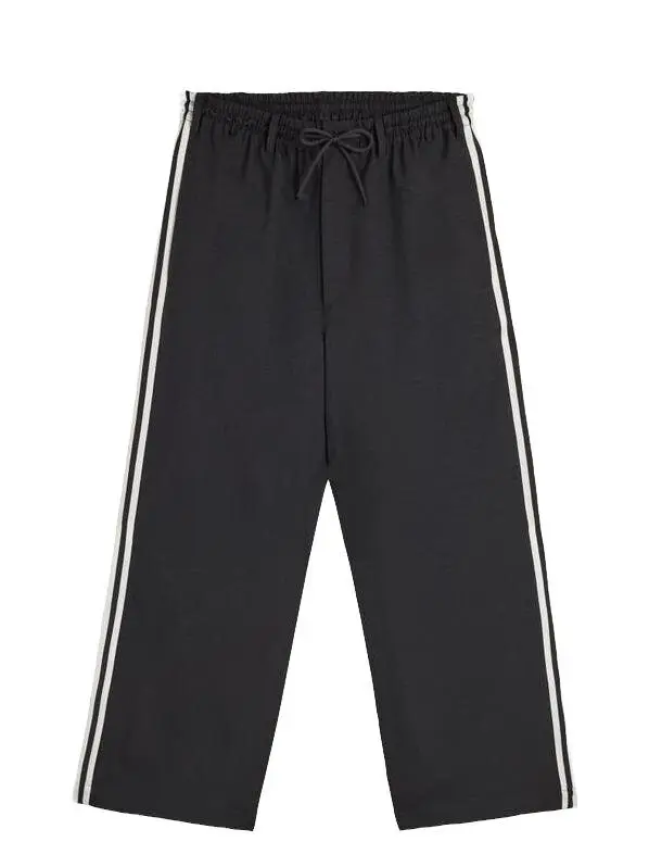 Adidas Y-3 Sport Uniform 3-stripes Track Pants - Black