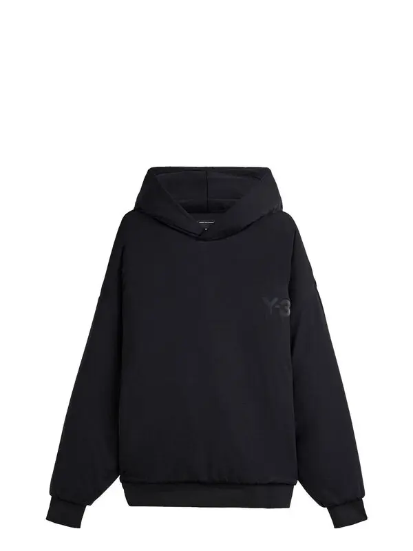 Adidas Padded Hoodie - Black