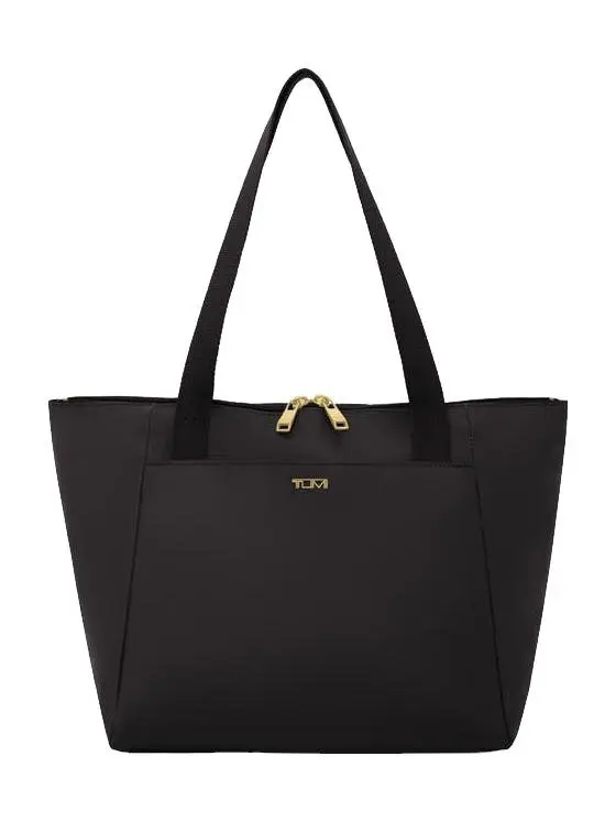 Tumi Small Nylon Tote - Black/gold