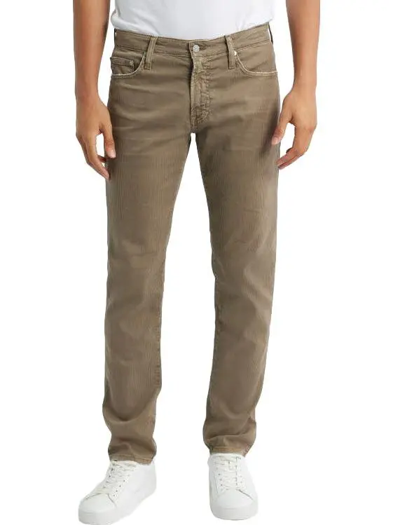 Ag Tellis Slim Fit Corduroy Pants - Sulfur Industrial Taupe