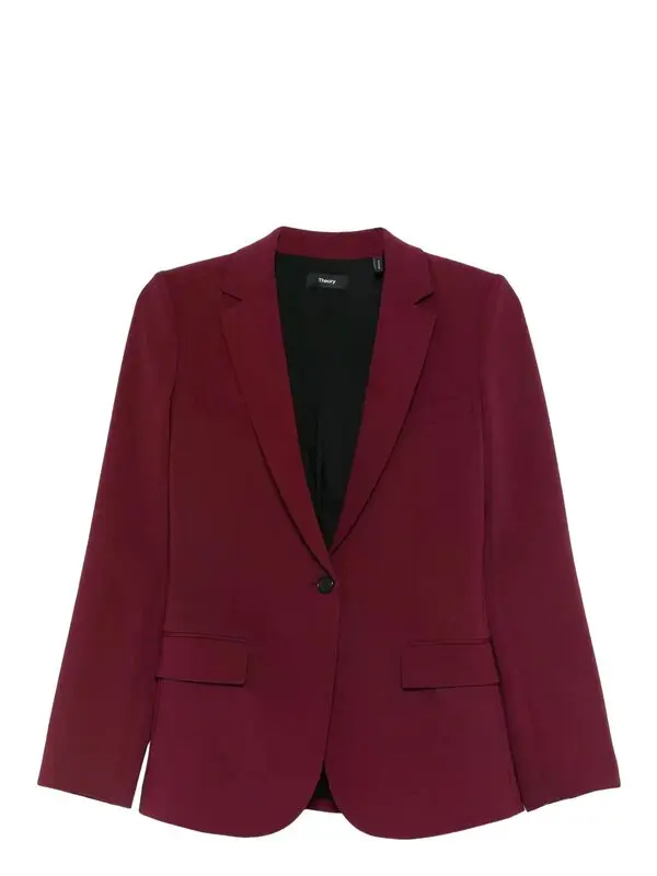 Theory Single-breasted Blazer - Red