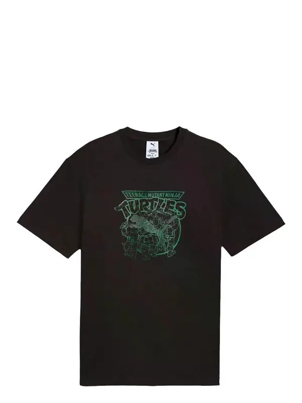 PUMA X Tmnt Cotton T-shirt - Black