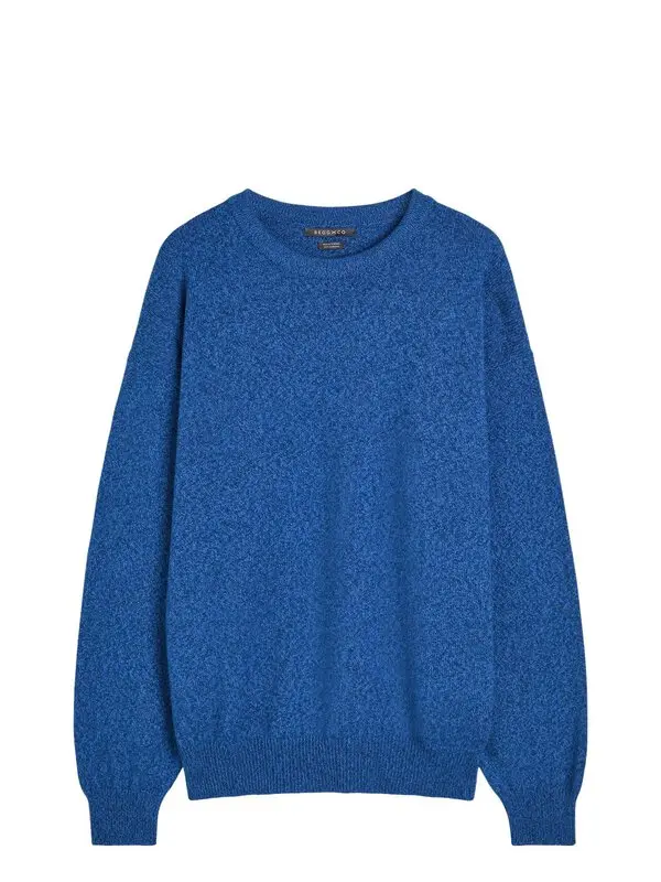 BEGG X CO Melange Cashmere Sweatshirt - Blue