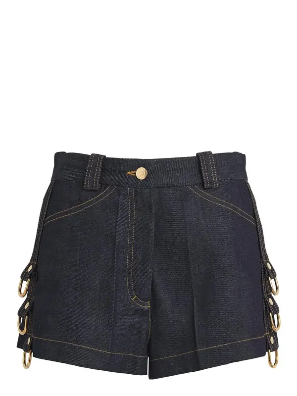 Sandro Denim Short - Blue