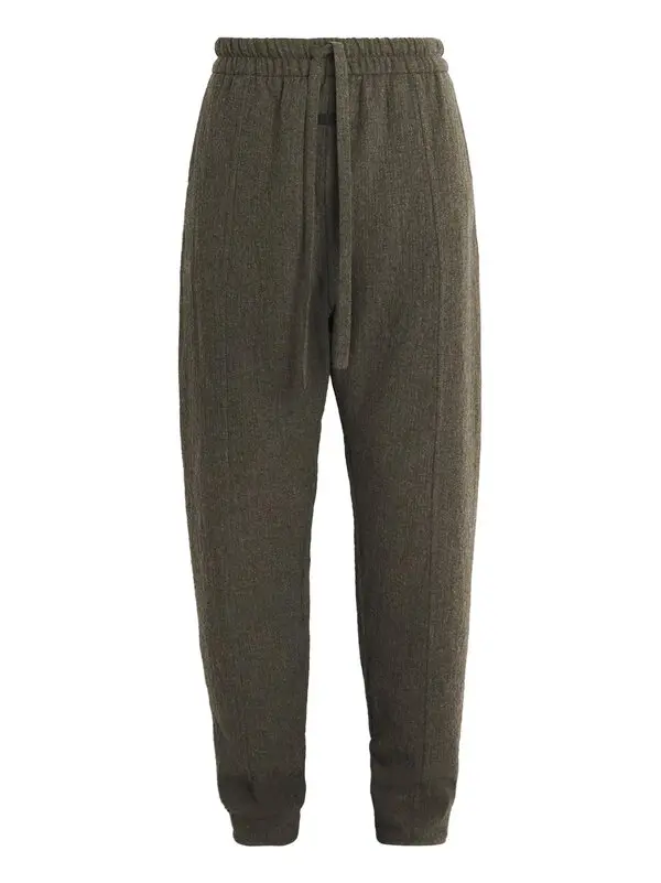 Fear Of God Wool-blend Forum Trousers - Black