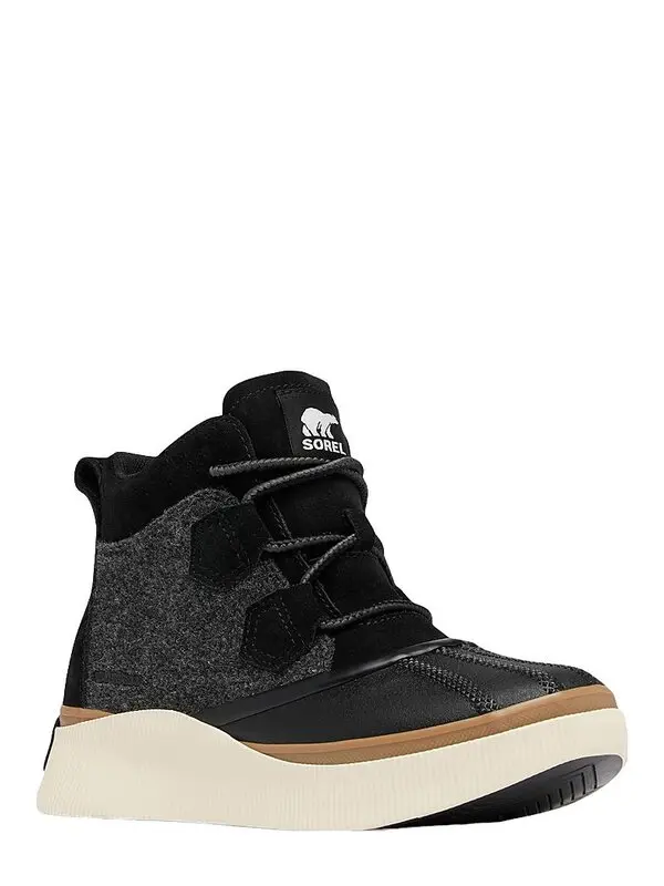 Sorel Out N About Iv Classic Ankle Boots - Black/chalk